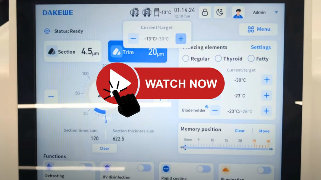 VIDEO: Dakewe CT520 Cryostat Walkthrough | Rankin Biomedical
