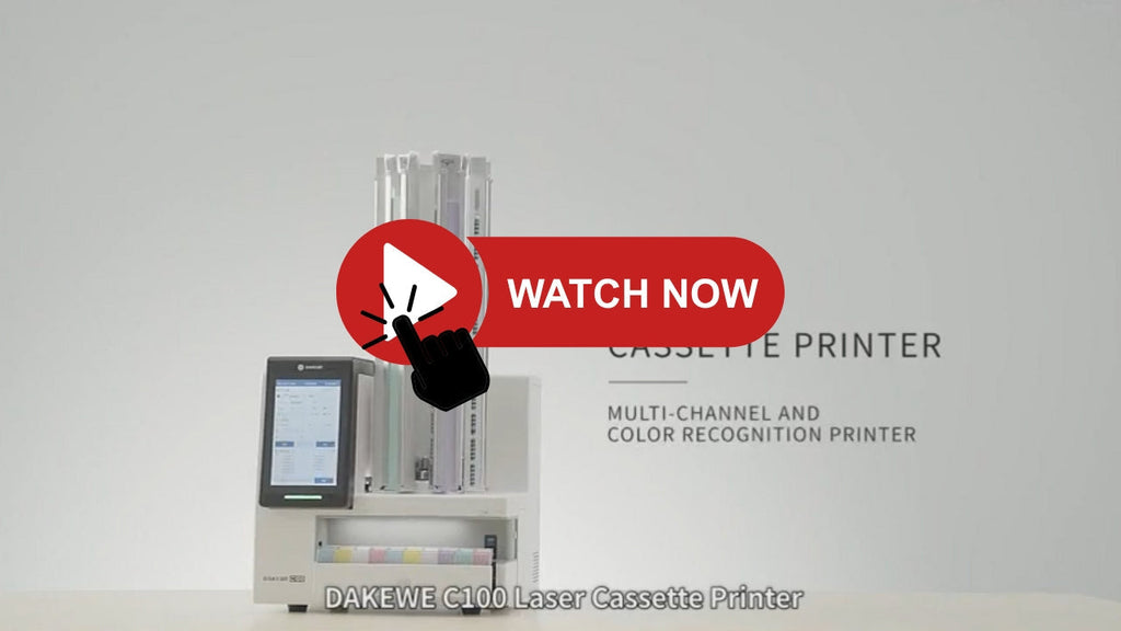 VIDEO: Dakewe C100 Laser Cassette Printer | Rankin Biomedical